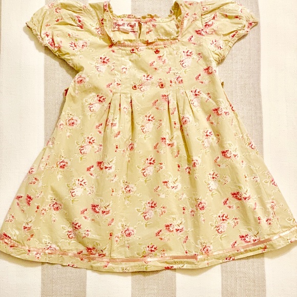 Powell Craft | Dresses | Powell Craft Soft Green Dress With Pink ...